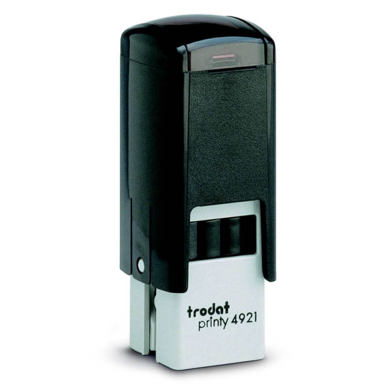 Tamporex Laser Trodat 4921 Printy - Tampon encreur personnalisé 12 x 12 mm - 2 lignes max ...